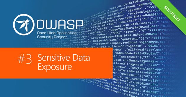 Sensitive Data Exposure Security Vulnerability Owasp Top 10