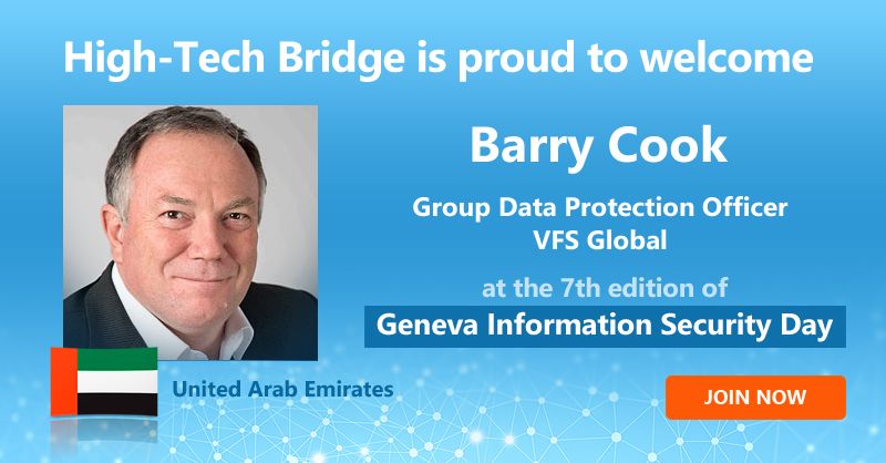 Barry Cook - Speakers and Panelists - Geneva Information Security Day