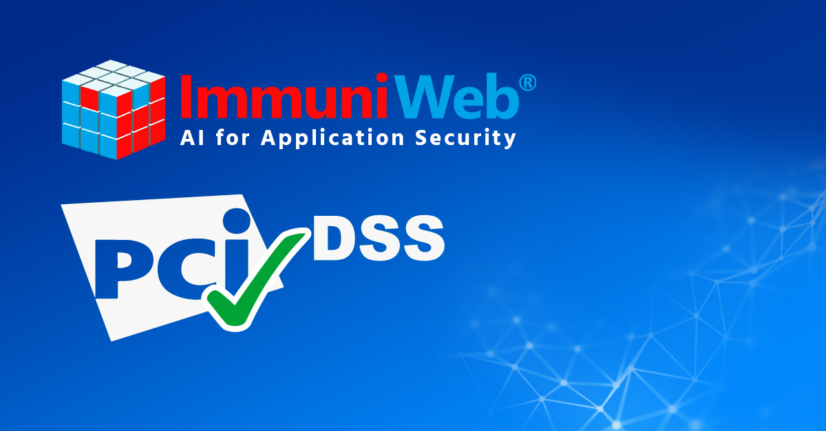 ImmuniWeb Launches Free Website Security and PCI DSS Compliance Test ... ImmuniWeb Launches Free Website Security and PCI DSS Compliance Test ...
