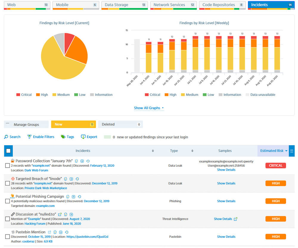New Features of ImmuniWeb Discovery Boost Attack Surface Management ... New Features of ImmuniWeb Discovery Boost Attack Surface Management ...