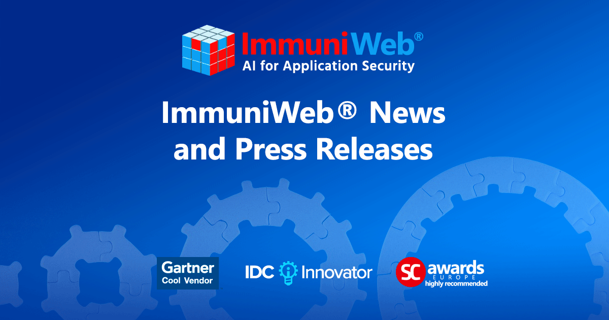 News and Press Releases | ImmuniWeb