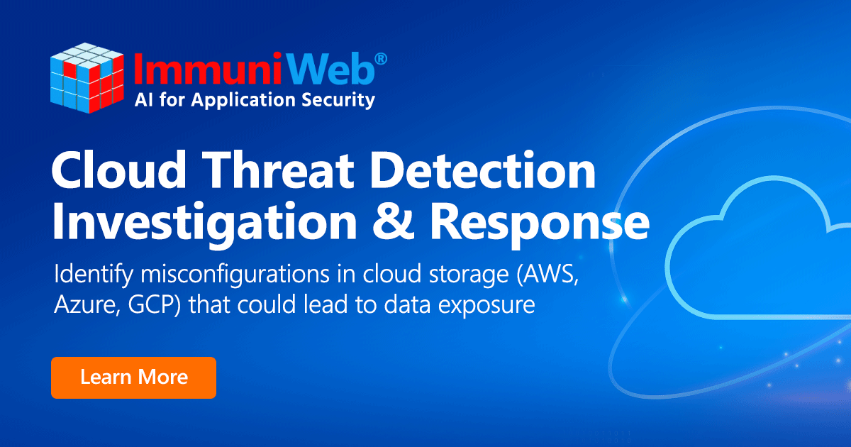 Cloud Threat Detection, Investigation & Response (TDIR): A Comprehensive Guide | ImmuniWeb