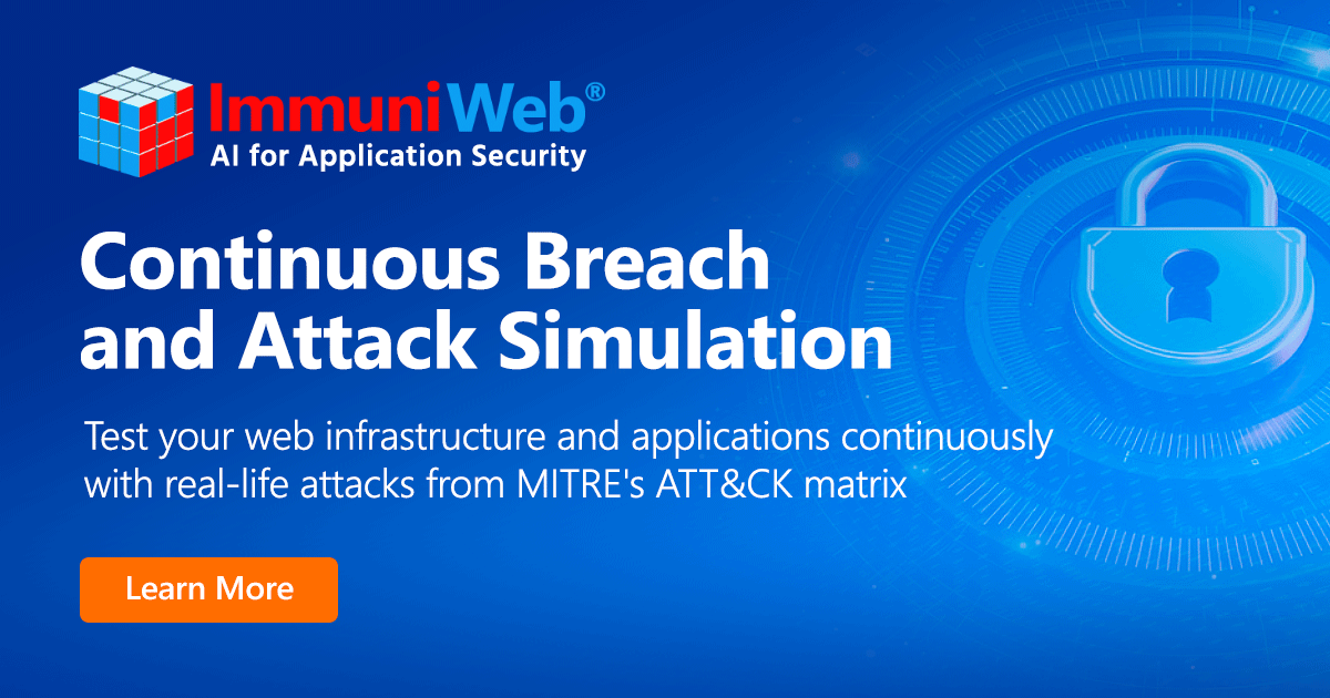 Continuous Breach and Attack Simulation: A Comprehensive Guide | ImmuniWeb