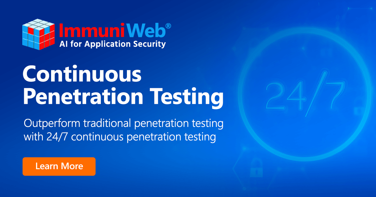 Continuous Penetration Testing: A Comprehensive Guide | ImmuniWeb