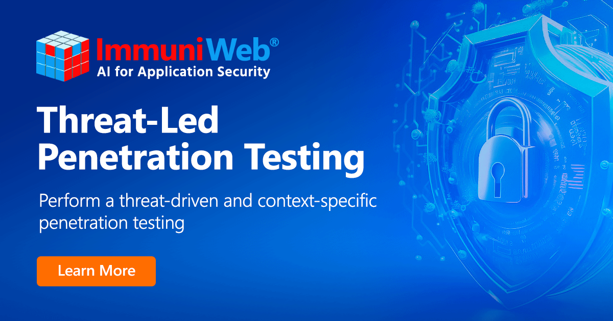 Threat Led Penetration Testing A Comprehensive Guide Immuniweb